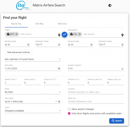 Scandinavian Airlines: Boston – Oslo, Norway. $400 (Basic Economy ...