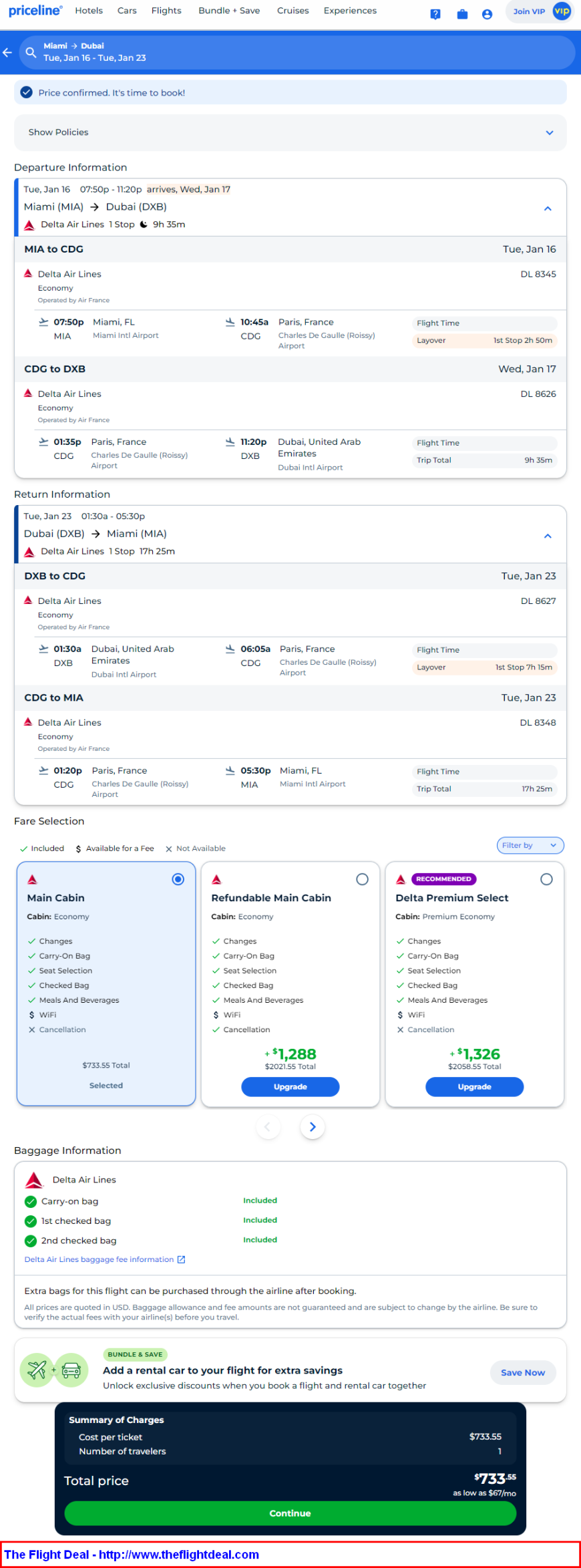 Delta: Miami – Dubai, United Arab Emirates. $734. Roundtrip, including ...