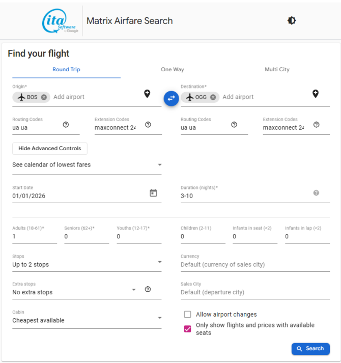 United: Boston – Maui, Hawaii (and vice versa). $489 (Basic Economy ...